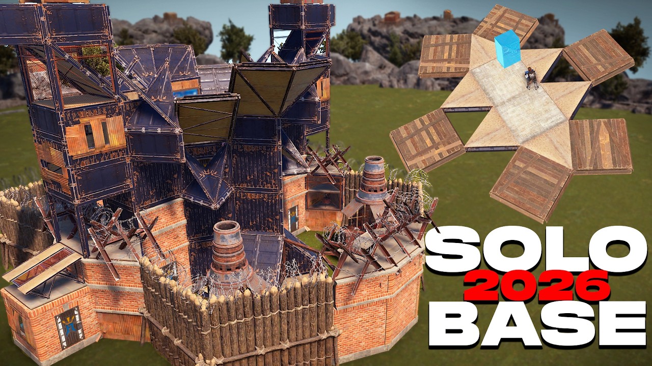 The ULTIMATE Solo/Duo Rust Base Design 2026 (Super Strong)