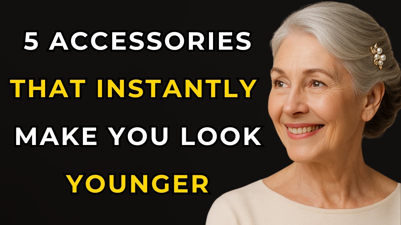 5 Elegant Hair Accessories Women Over 60 Swear By (Look 10 Years Younger!)