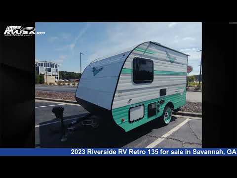 Remarkable 2023 Riverside RV Retro Travel Trailer RV For Sale in Savannah, GA | RVUSA.com