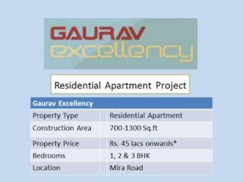 Gaurav Excellency, Mira Road, Mumbai at Rs. 45 lacs onwards