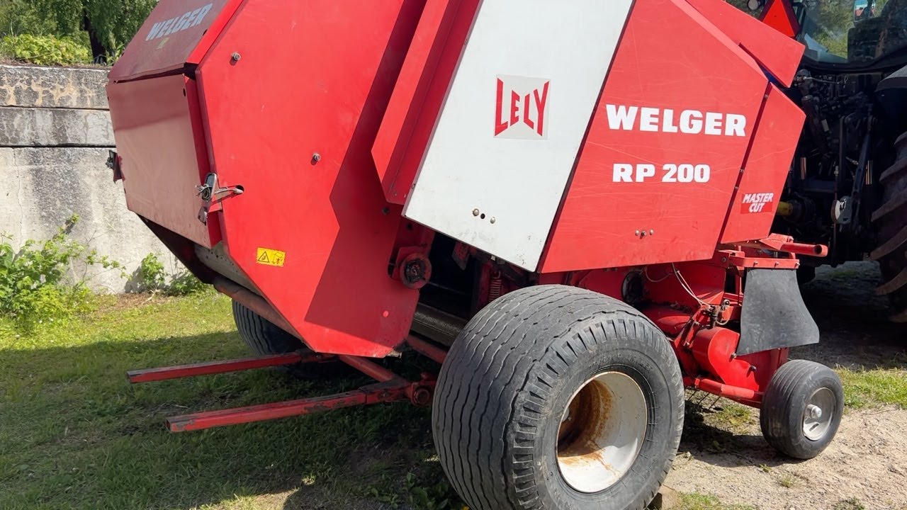 Balpress Welger RP 200, Örnsköldsvik, Klaravik auktioner