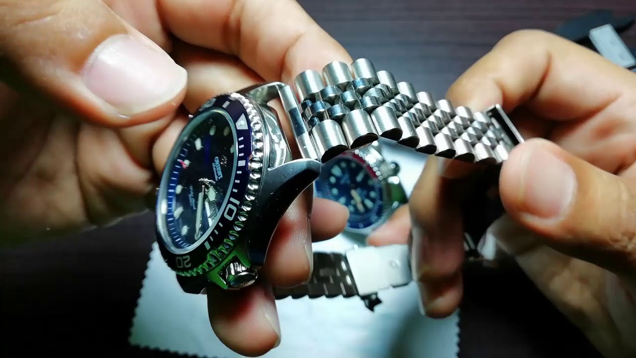 Strapcode jubilee bracelet unboxing, review and comparison #strapcode