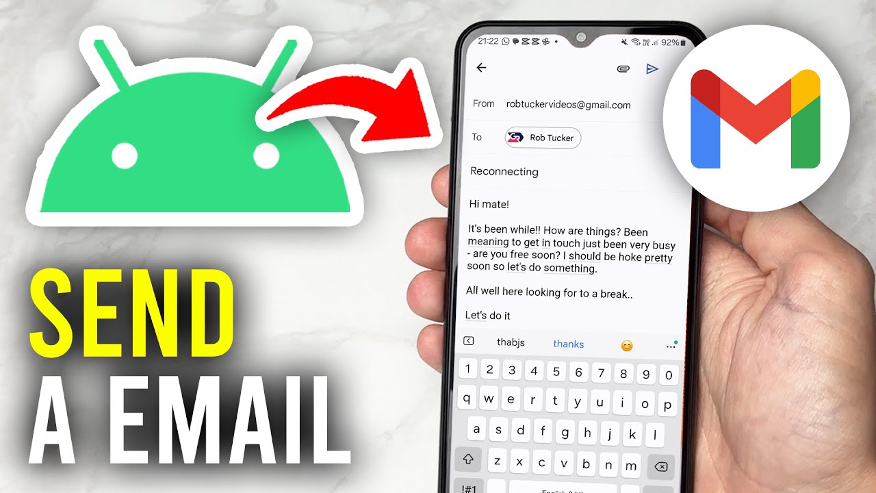 How To Send A Email In Gmail On Android - Full Guide