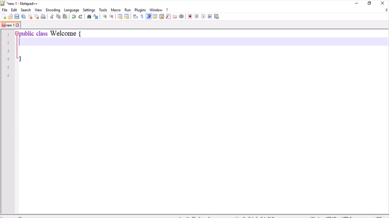 Creating Your First Java Program with No IDE