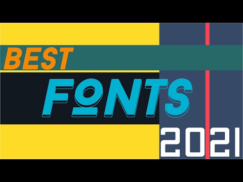 Best fonts for every use(2021)