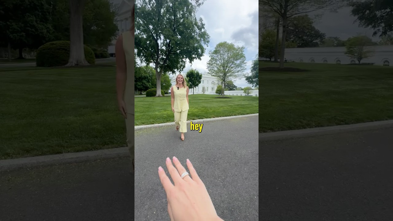 Exploring the White House with Karoline Leavitt!