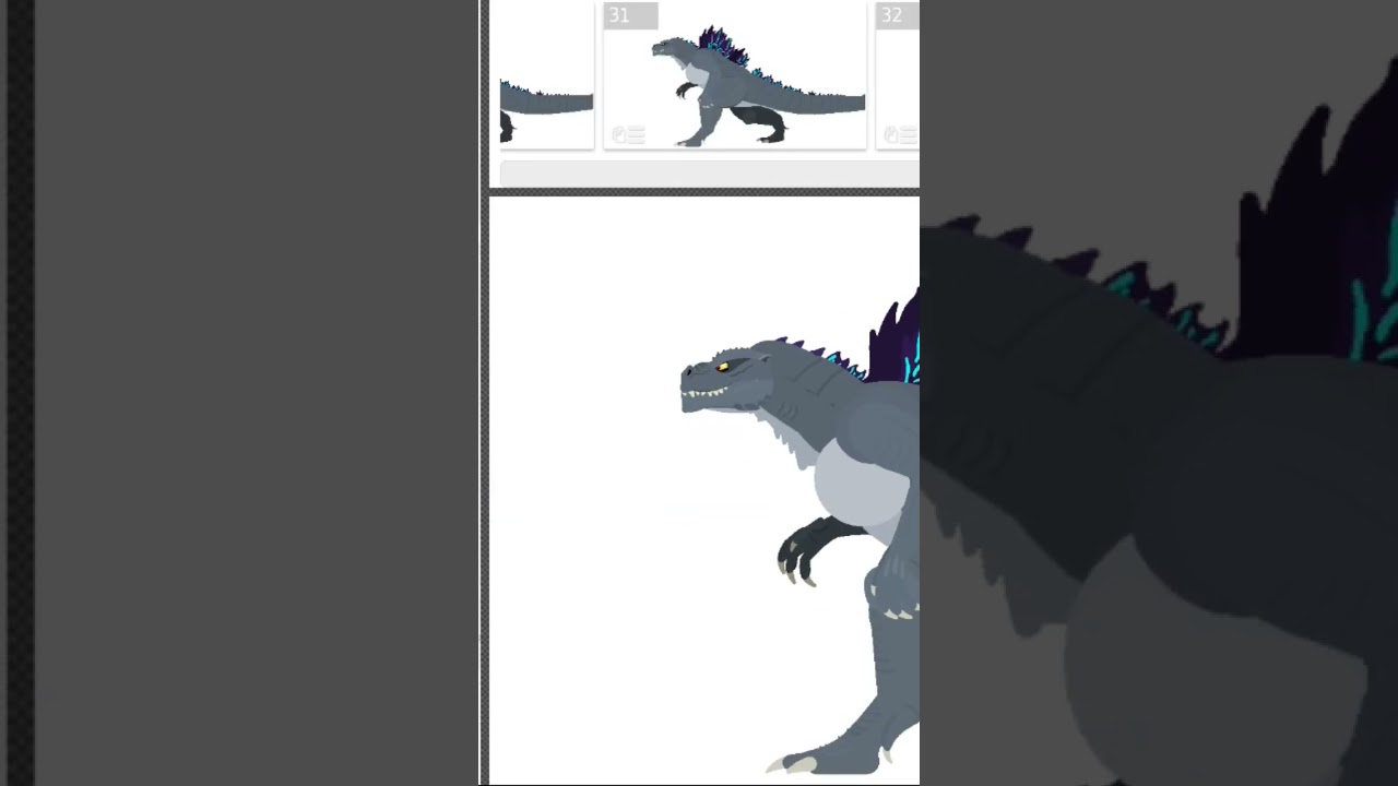 stick nodes godzilla coming out #animation #godzilla #fyp #stickman #sticknodes