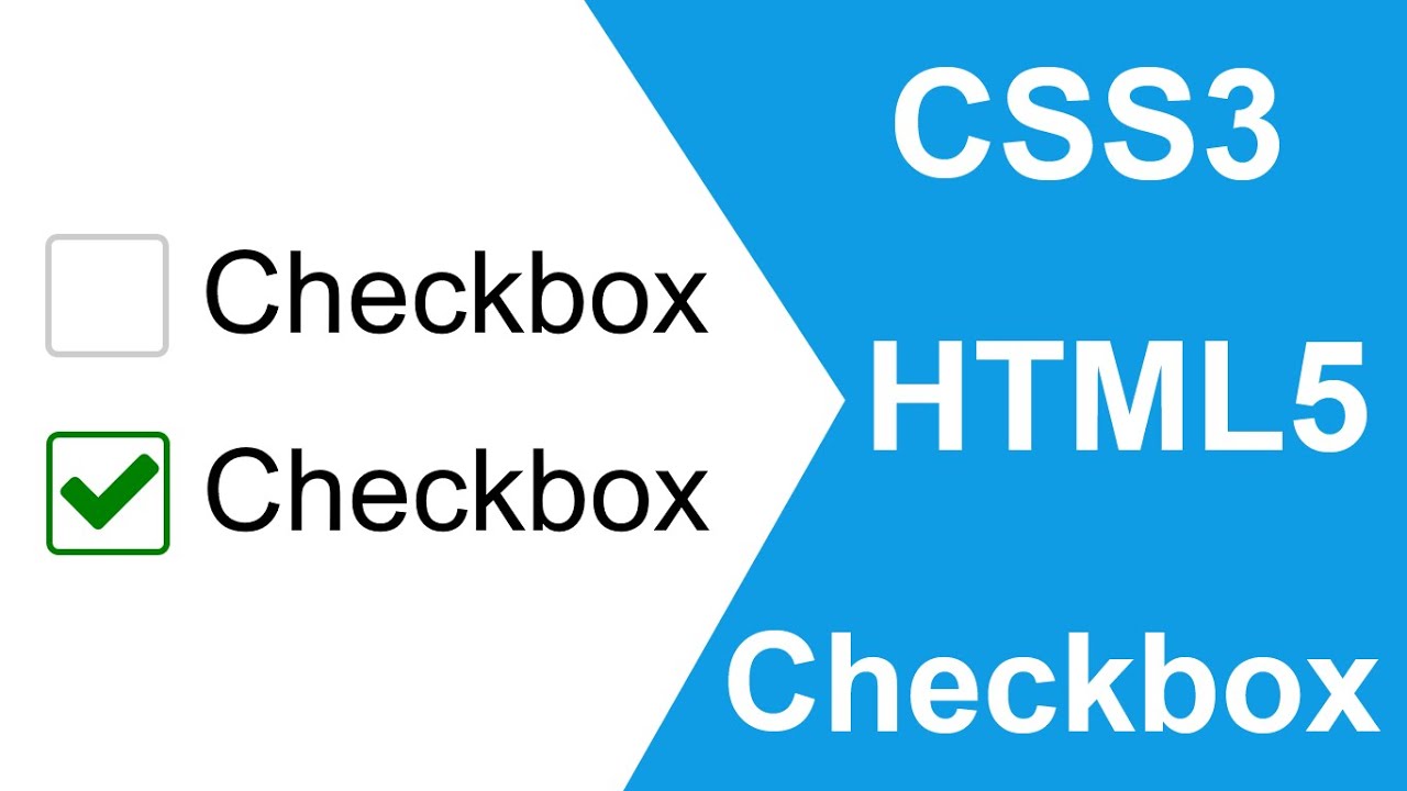 Create UI Checkbox using CSS | CSS3 Checkbox