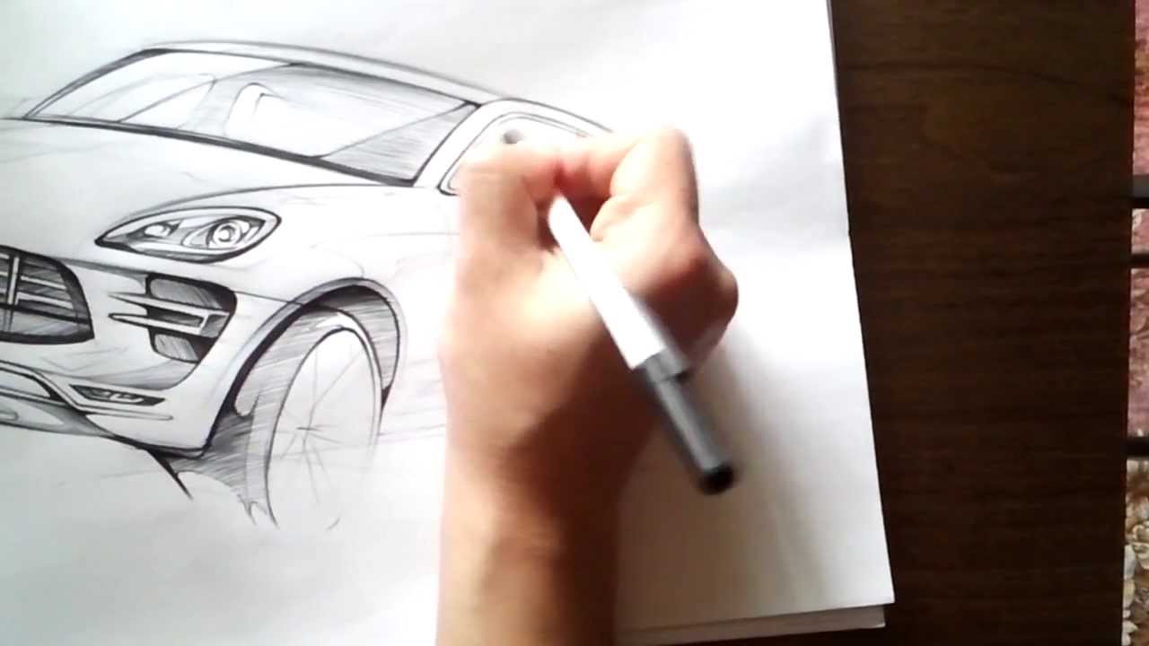 Put Pen to Paper and Learn How to Draw a Porsche Macan - autoevolution