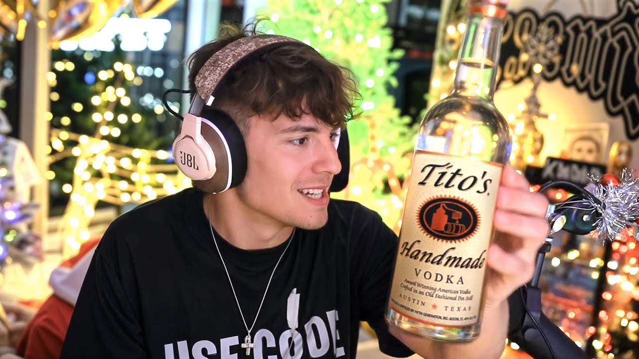 Clix drinks for the FIRST TIME on stream...