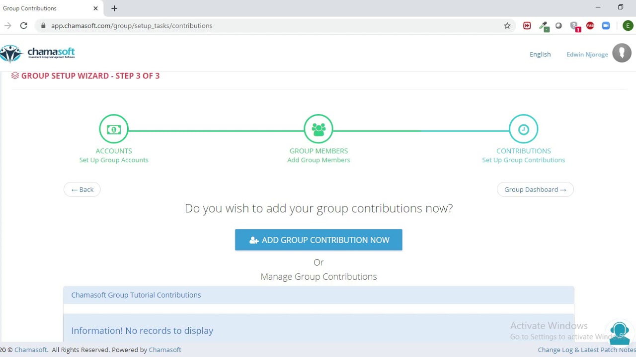 How to sign up and set up your group on Chamasoft/EazzyChama/EazzyClub