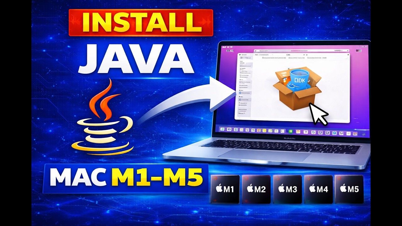 How to Install Java on Mac (M1/M2/M3/M4/M5) | Step-by-Step Guide