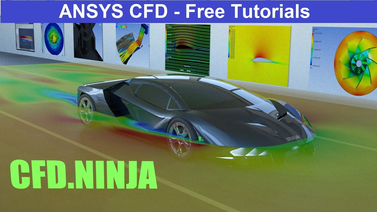 ✅ CFD NINJA - ANSYS - Free Tutorials