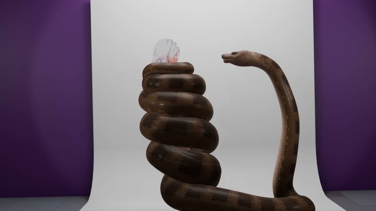 [VORE] WIP Snake in the studio