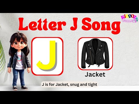 Words with letter J | Letter J Song for Kids | Words that start with J | Nursery Rhymes | Vocabulary