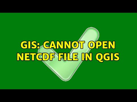 GIS: Cannot open NetCDF File in QGIS (2 Solutions!!)