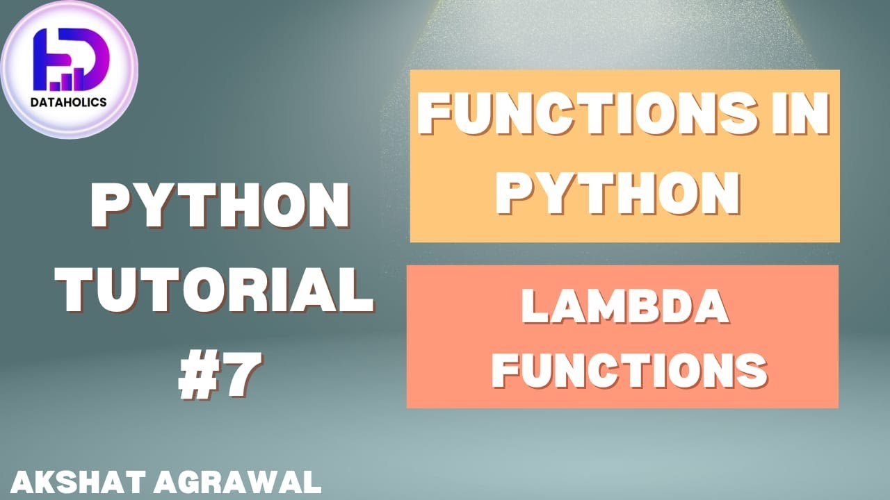 Python Lambda function | Python Tutorial #7