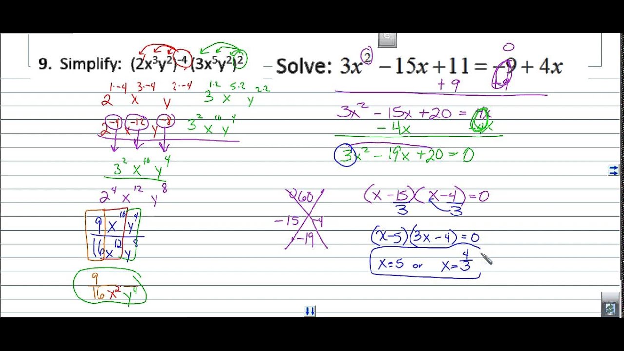 Foundations Unit 7 Study Guide Obj 3