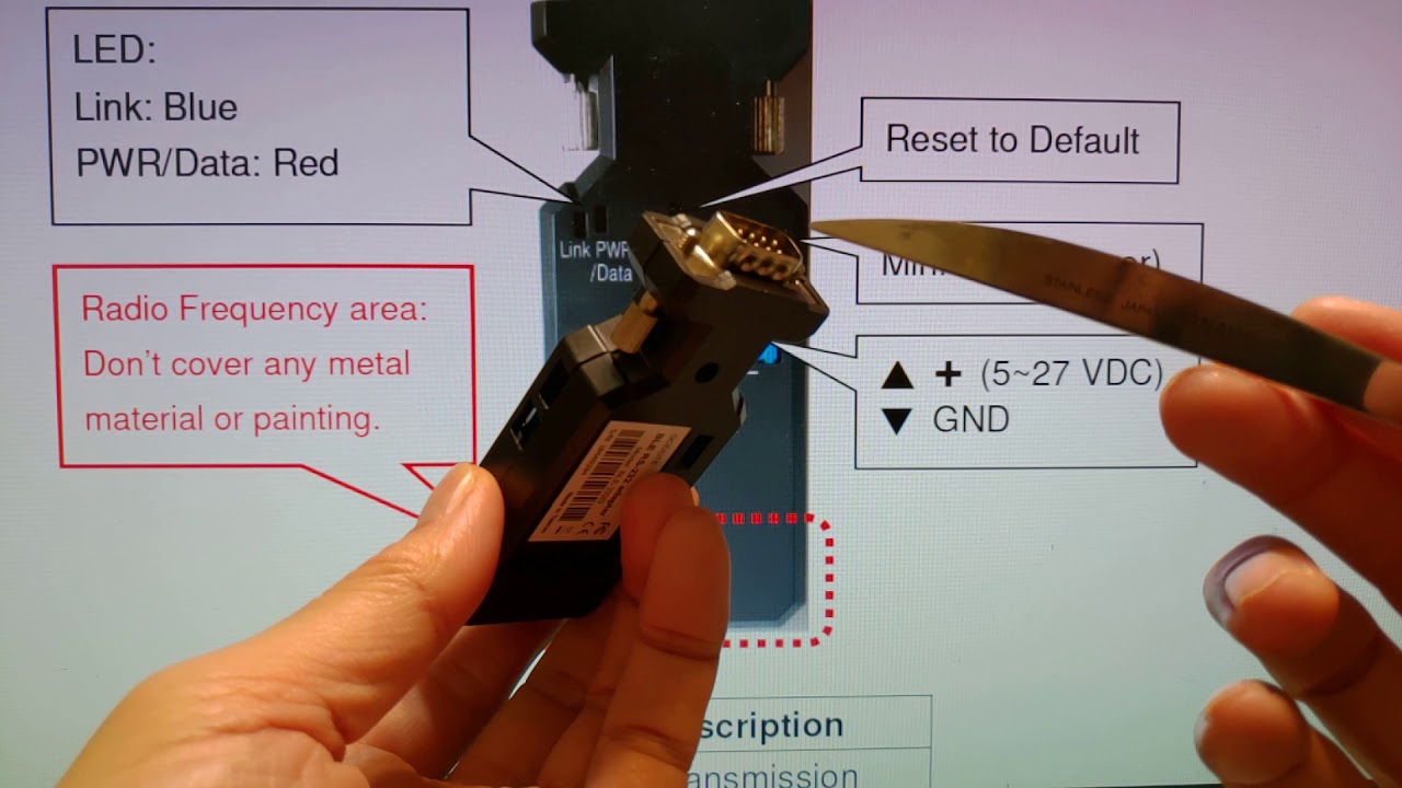 Bluetooth BLE RS-232 adapter introduction