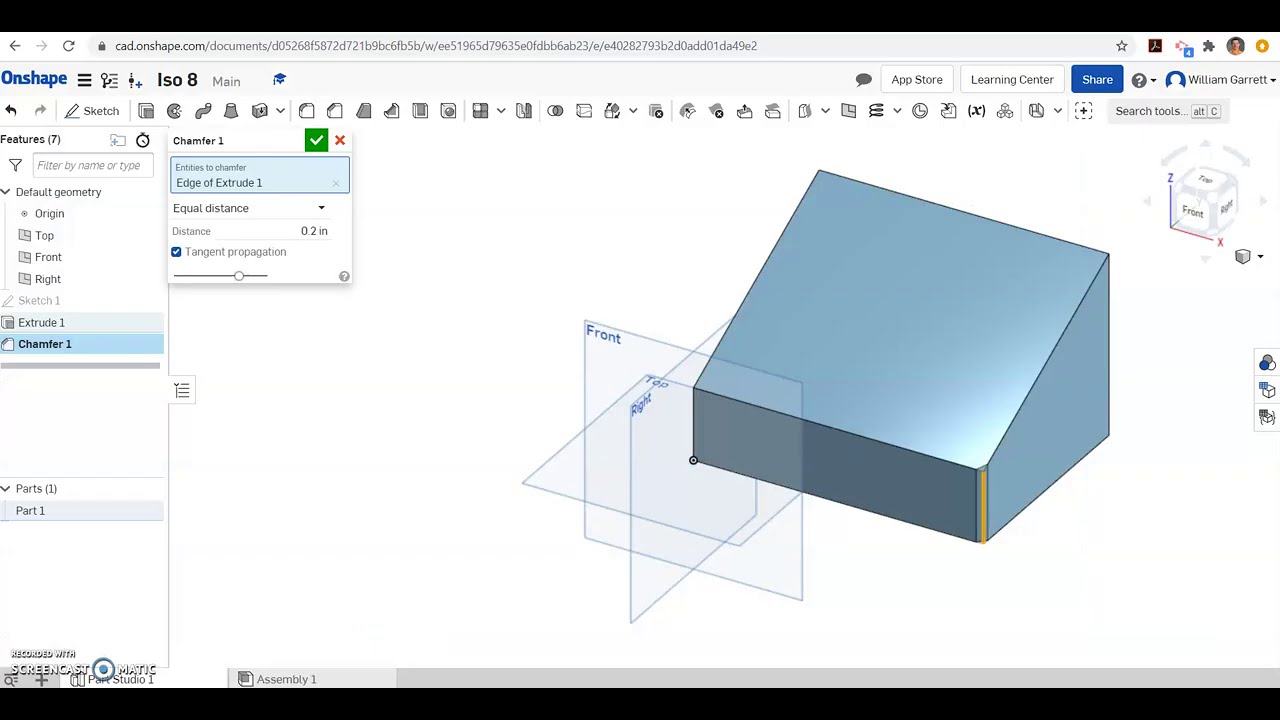 Iso 8 Onshape