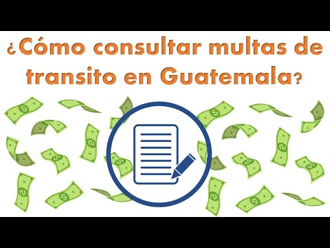 ¿Cómo Saber o Consultar si tengo Multas de transito en Guatemala, de forma práctica y sencilla?