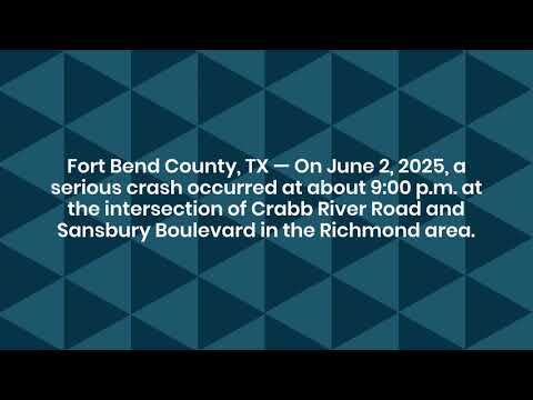 Brandon Gyurich Killed, Martin Mendoza Injured in Car Accident in Fort Bend County, TX