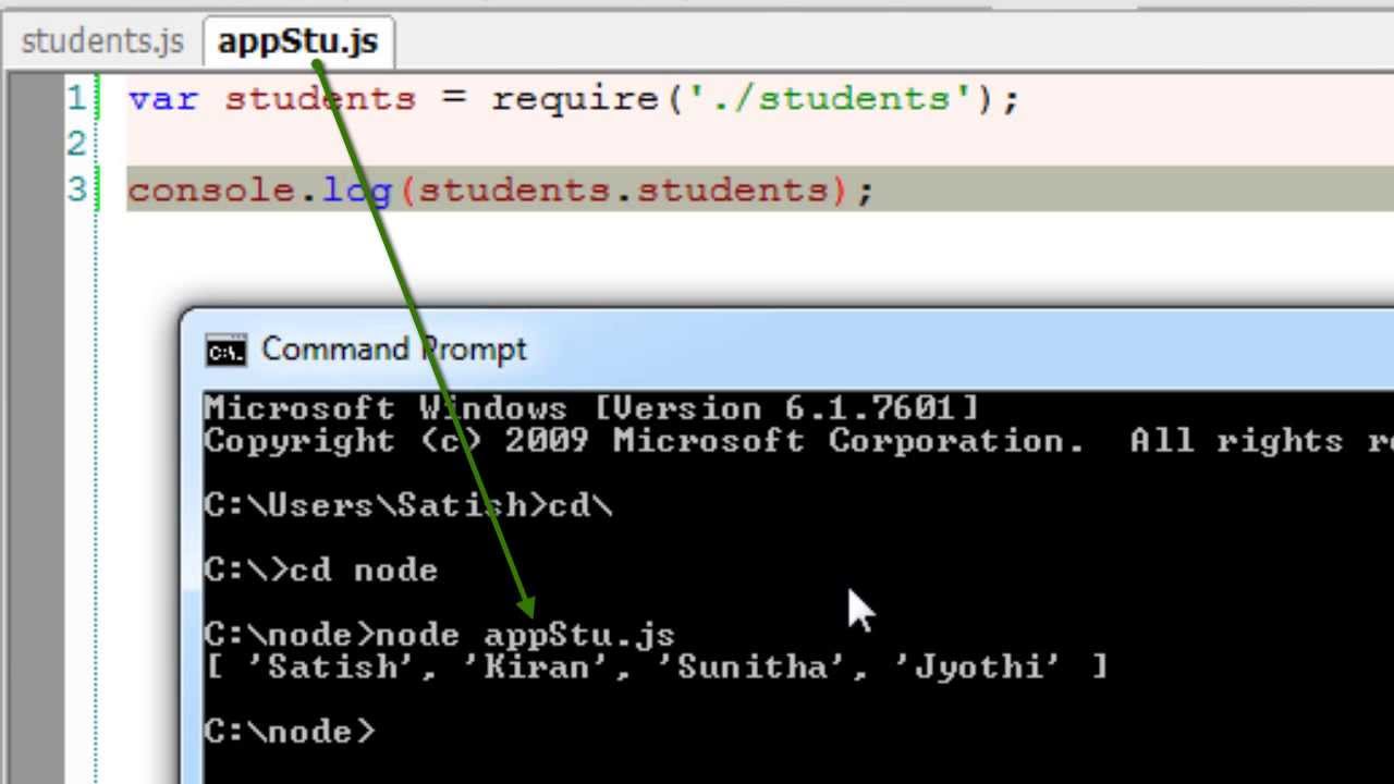 Local Module: Node.js