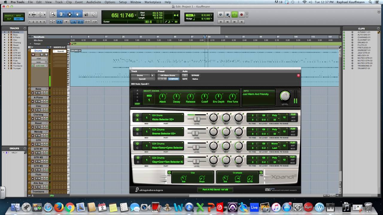 Pro Tools - Importing a MIDI File & Adding Sounds
