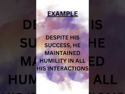 WORDMEANING- HUMILITY #wordoftheday #english#wordmeaning #wordsofwisdom#wordpress #words #vocabulary