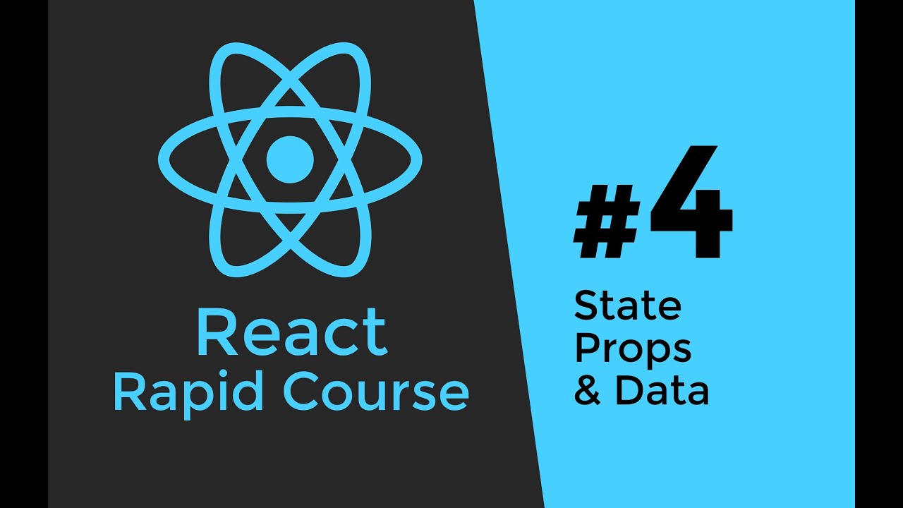 REACT JS TUTORIAL #4 - State vs Props & Application Data