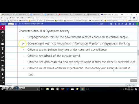 The Giver, Utopia vs. Dystopia Notes