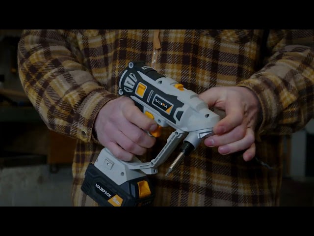 Batavia Maxxpack 18V Twin Drill set (avec batterie 2Ah et chargeur ...