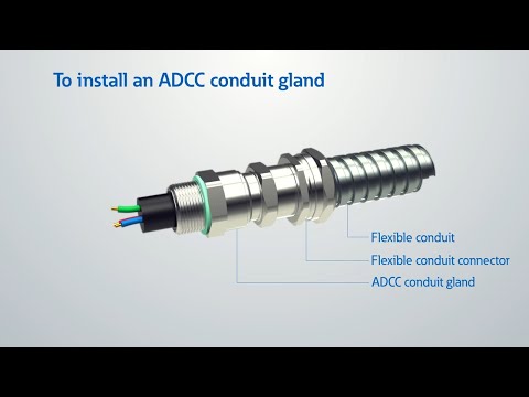 ADE Conduit Gland Installation