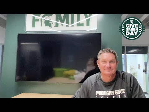 MSU Women’s Soccer Head Coach, Tom Saxton – Give Green Day 2021