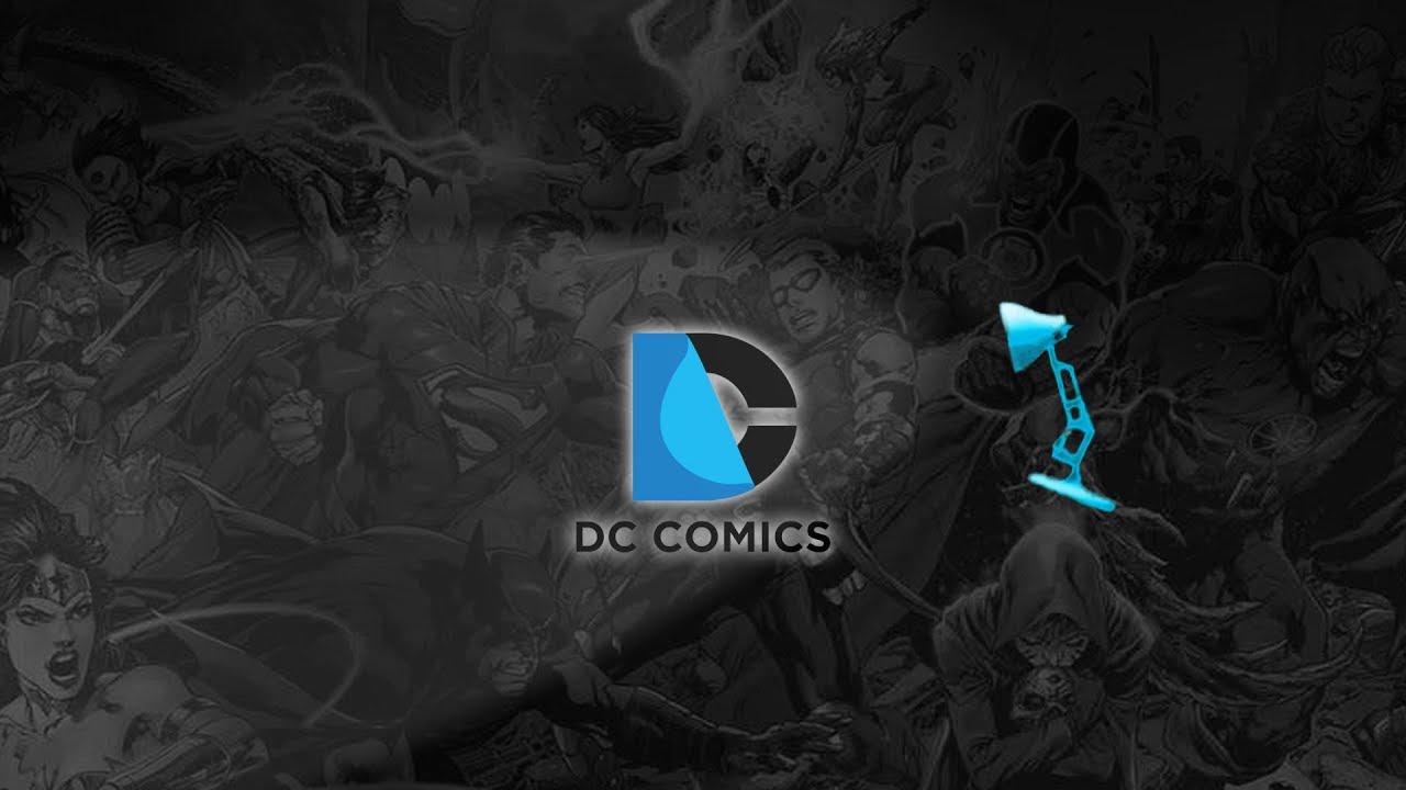 DC Comics Logo Spoof Luxo Lamp