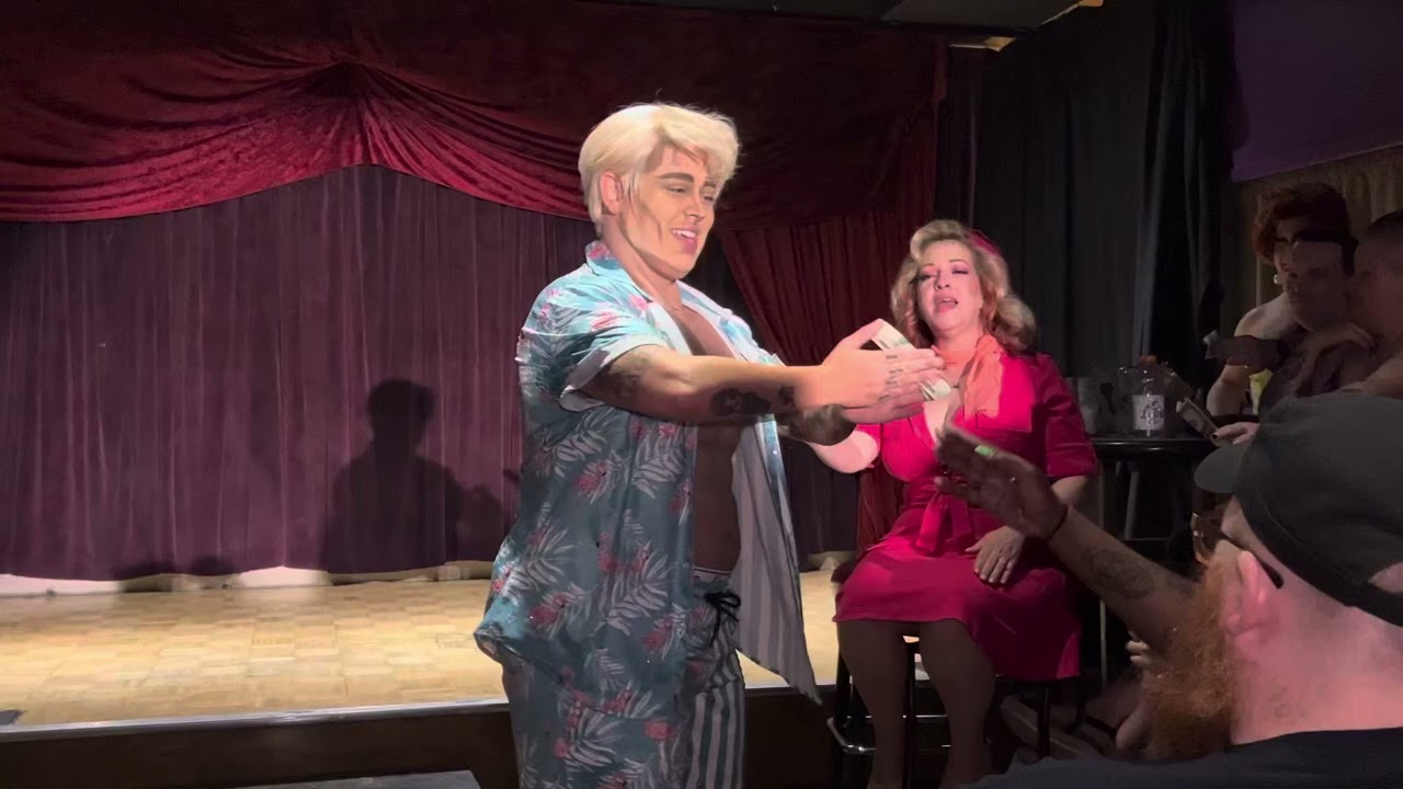 Mustache Envy pres LOGAN LIQUEUR as Ken Doll from Barbie @ Sue Ellen’s in Dallas, Texas (7/21/23)
