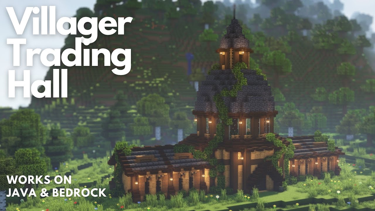 VILLAGER TRADING HALL | Minecraft Tutorial | Java & Bedrock 26.1