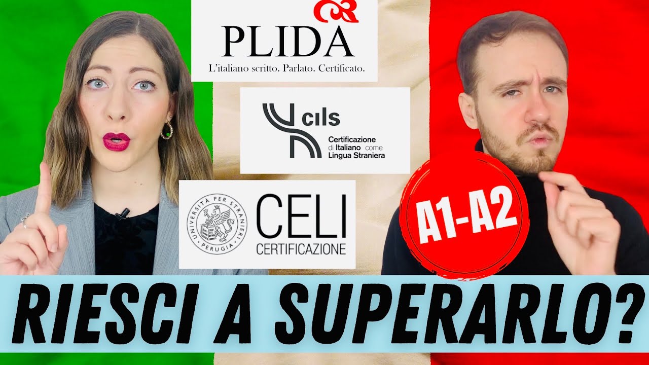 Test de italiano para PRINCIPIANTES (A1/A2): ¿Consigues APROBARLO ...