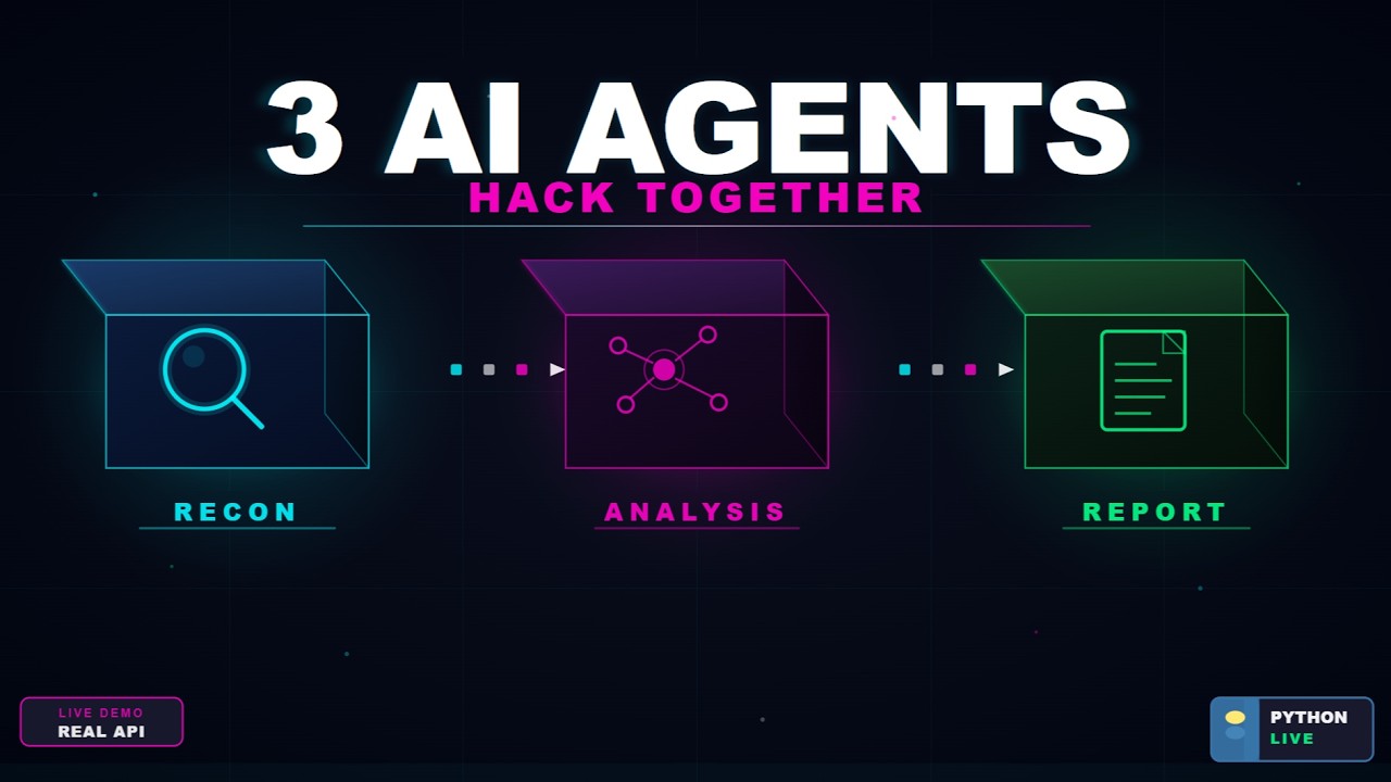 Building a Multi-Agent AI Attack Chain (Python + OpenAI) | LIVE Demo