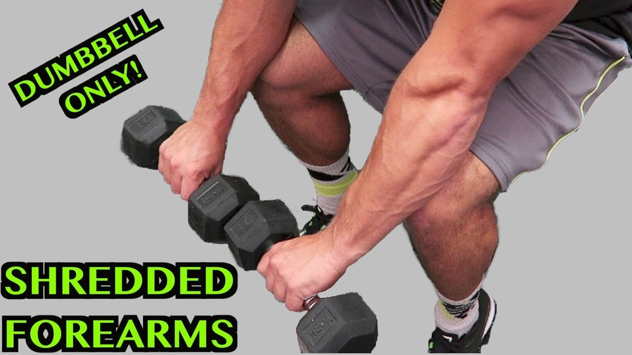 Intense Tabata Dumbbell Forearm Workout (HIIT)