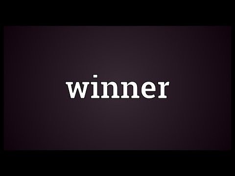 Winner Meaning