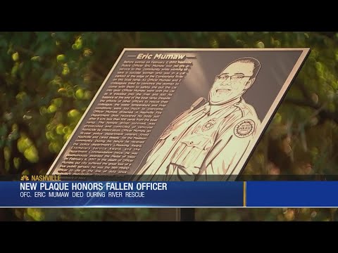 Memorial added at Peeler Park to honor fallen officer