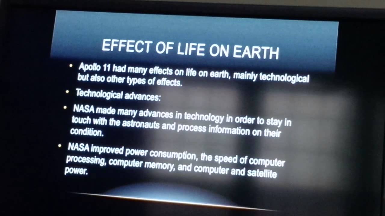 Apollo 11 Voiceover/Powerpoint