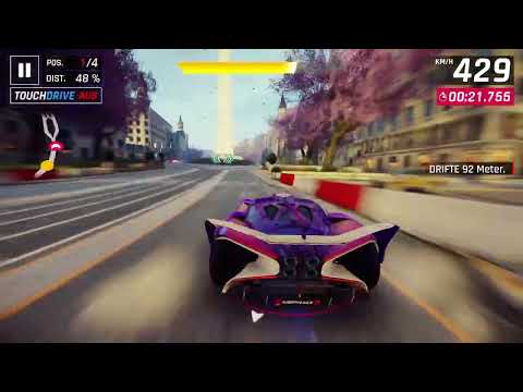 Asphalt Legends Special Event Team Steph Bugatti Bolide from Drive Syndikat 6 in Nintendo Switch