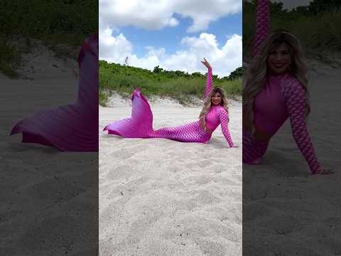 How to prep a @CapeCali mermaid tail 🩷 #mermaid #barbie #mermaidtail #howto