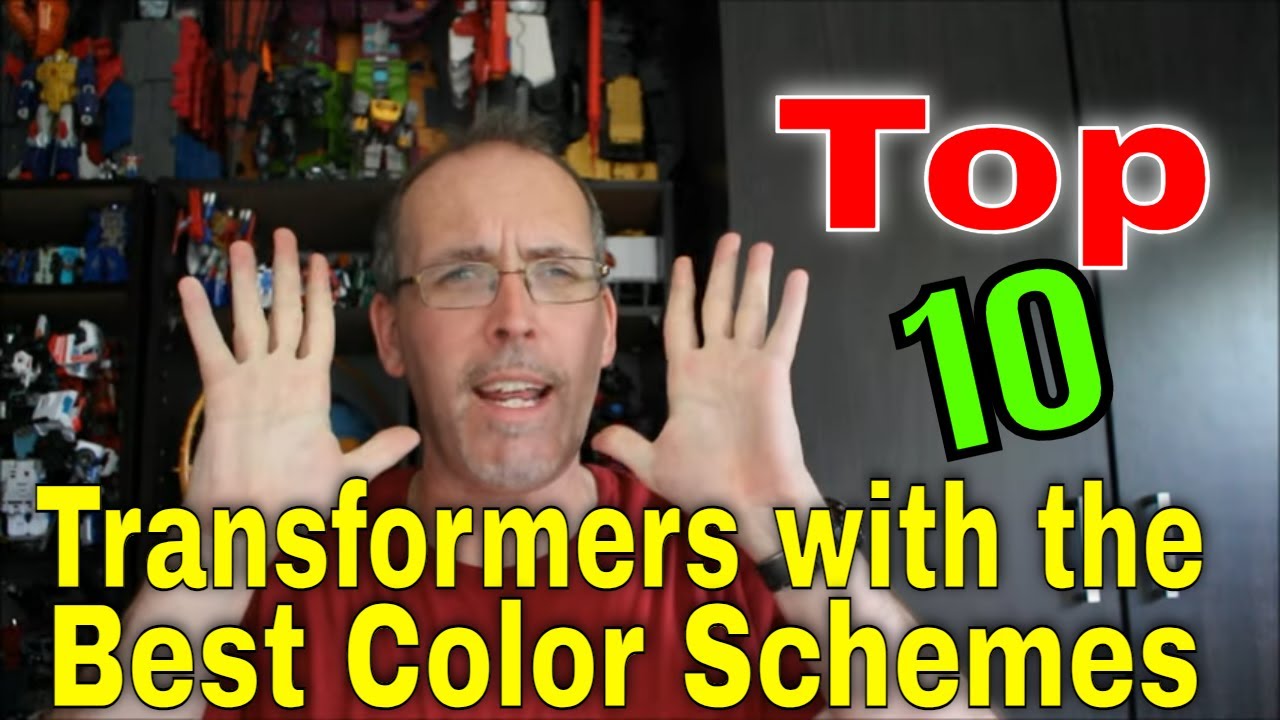 GotBot Counts Down: Top 10 Transformers with the Best Color Schemes