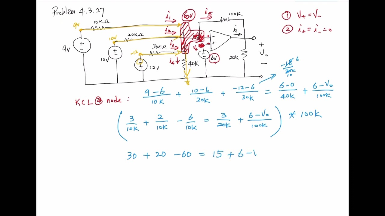Circuit Analysis - Chapter 4 Operational Amplifiers