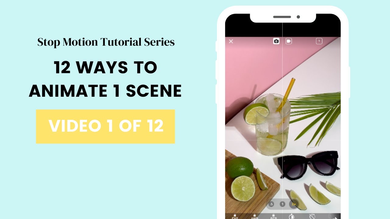 Tutorial 1 of 12 // 12 Ways to Animate One Scene With Stop Motion