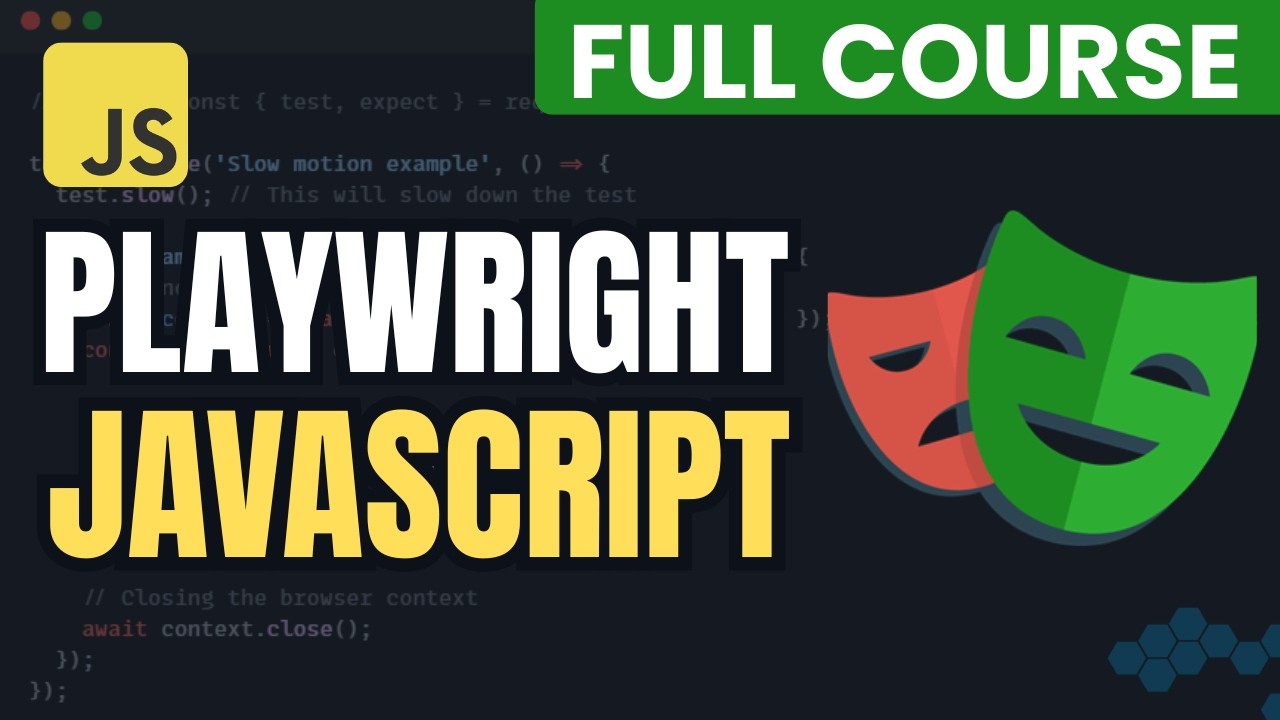 Playwright with JavaScript Full Course | Beginner to Advanced