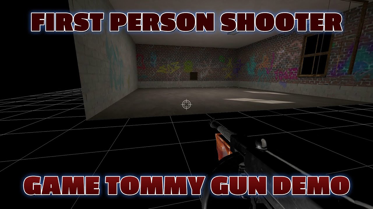 First Person Shooter Tommy Gun Demo Showcase Threejs Forum